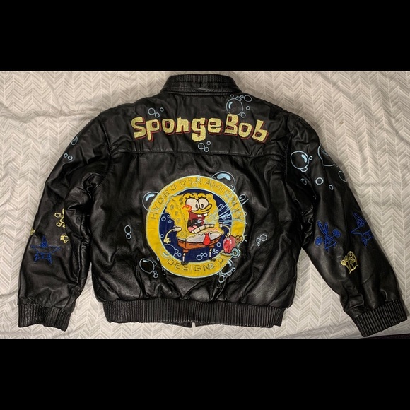 SpongeBob Squarepants | Jackets & Coats | Rare Spongebob Kids Jacket ...